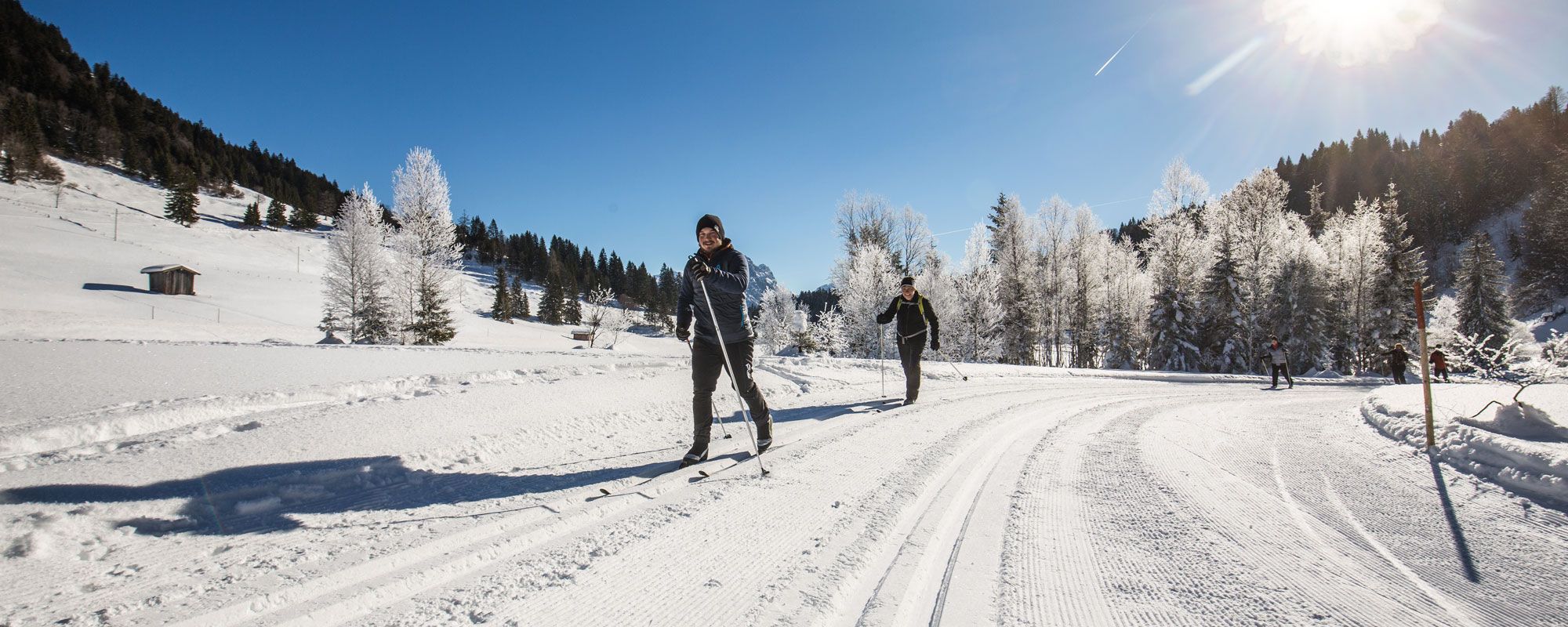 Skiing in the Almenwelt Lofer Ski Area